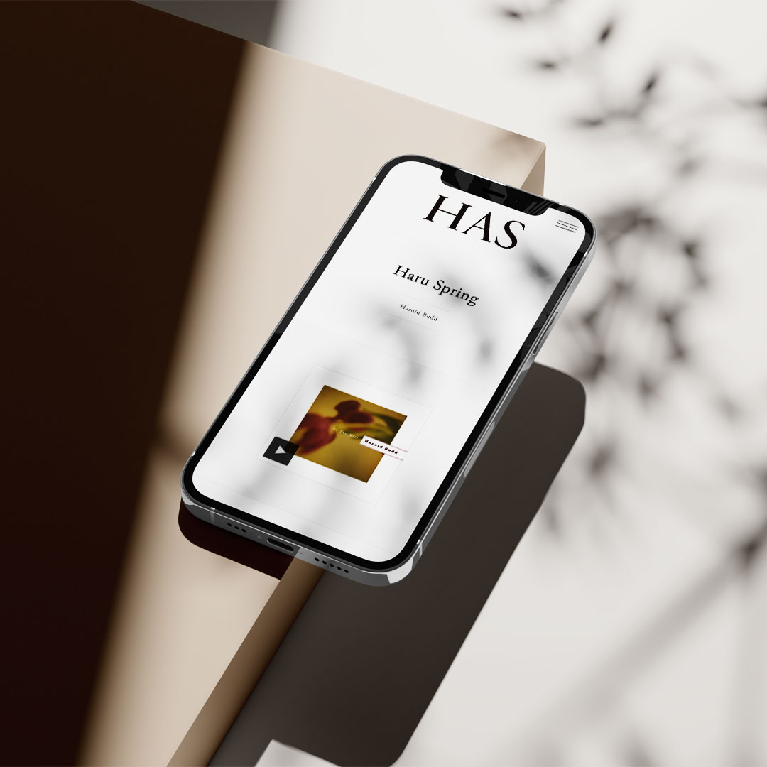 Haru Spring / Harold Budd「In The Mist」 — HAS Magazine